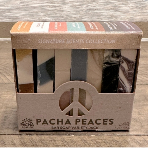 pacha peaces | Bath & Body | Pacha Peaces7pk Bar Soap Variety Pack ...